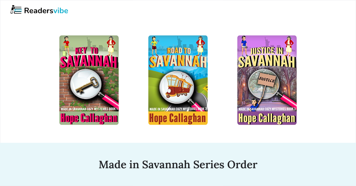 Made in Savannah Book Series In Order (18 Books)