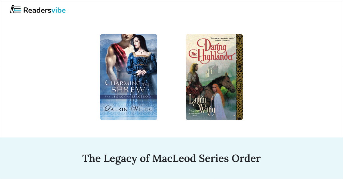 The Legacy of MacLeod Book Series In Order (2 Books)