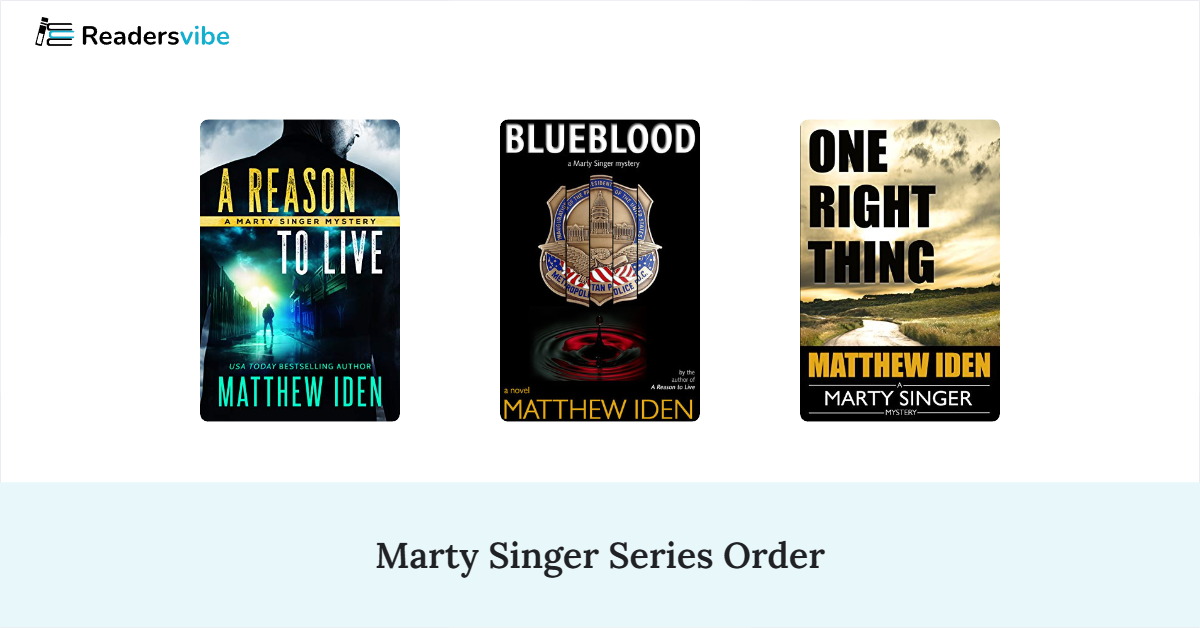 Marty Singer Book Series In Order (8 Books)