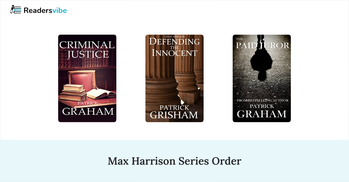 Max Harrison Book Series In Order (5 Books)