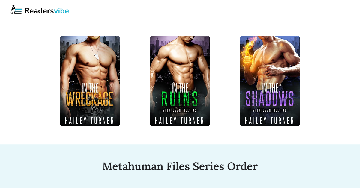 Metahuman Files Book Series In Order (6 Books)