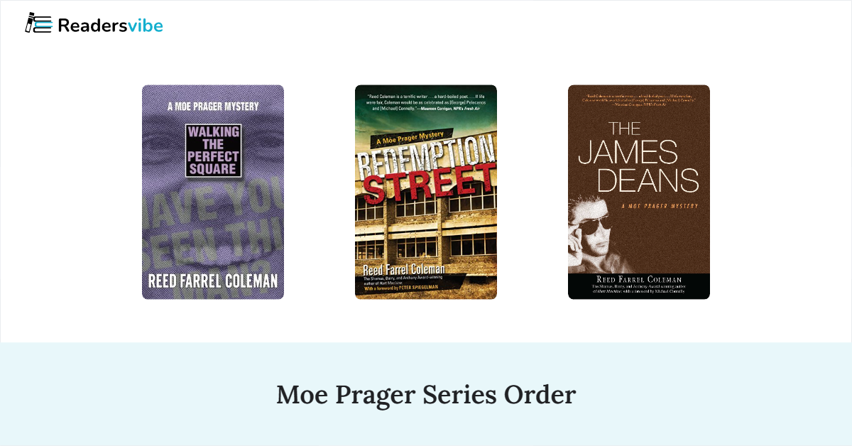Moe Prager Book Series In Order (9 Books)