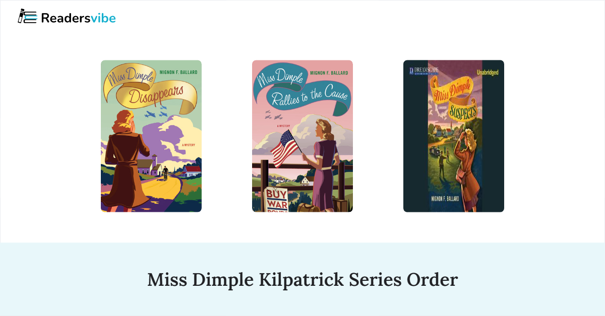 Miss Dimple Kilpatrick Book Series In Order (5 Books)