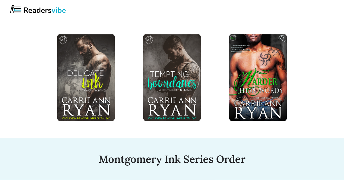 Montgomery Ink Book Series In Order (20 Books)