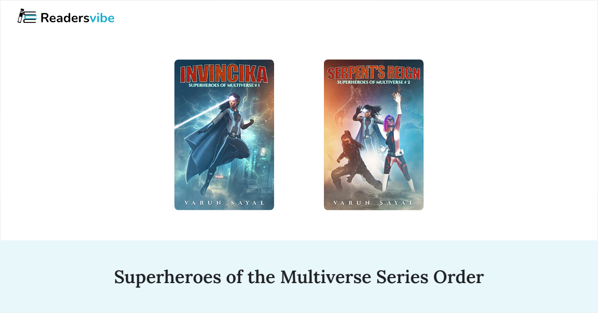 Superheroes of the Multiverse Book Series In Order (2 Books)
