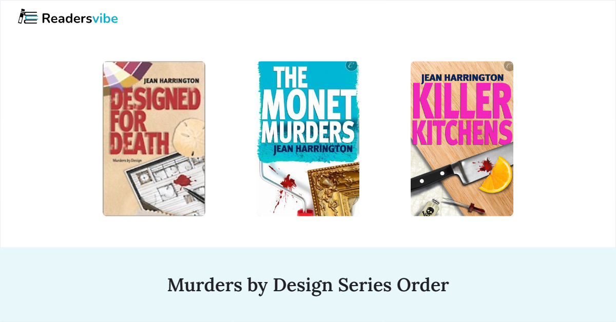 Murders by Design Book Series In Order (5 Books)