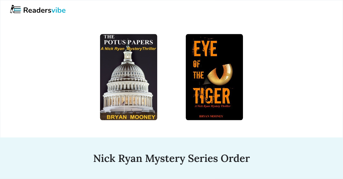 Nick Ryan Mystery Book Series In Order (2 Books)