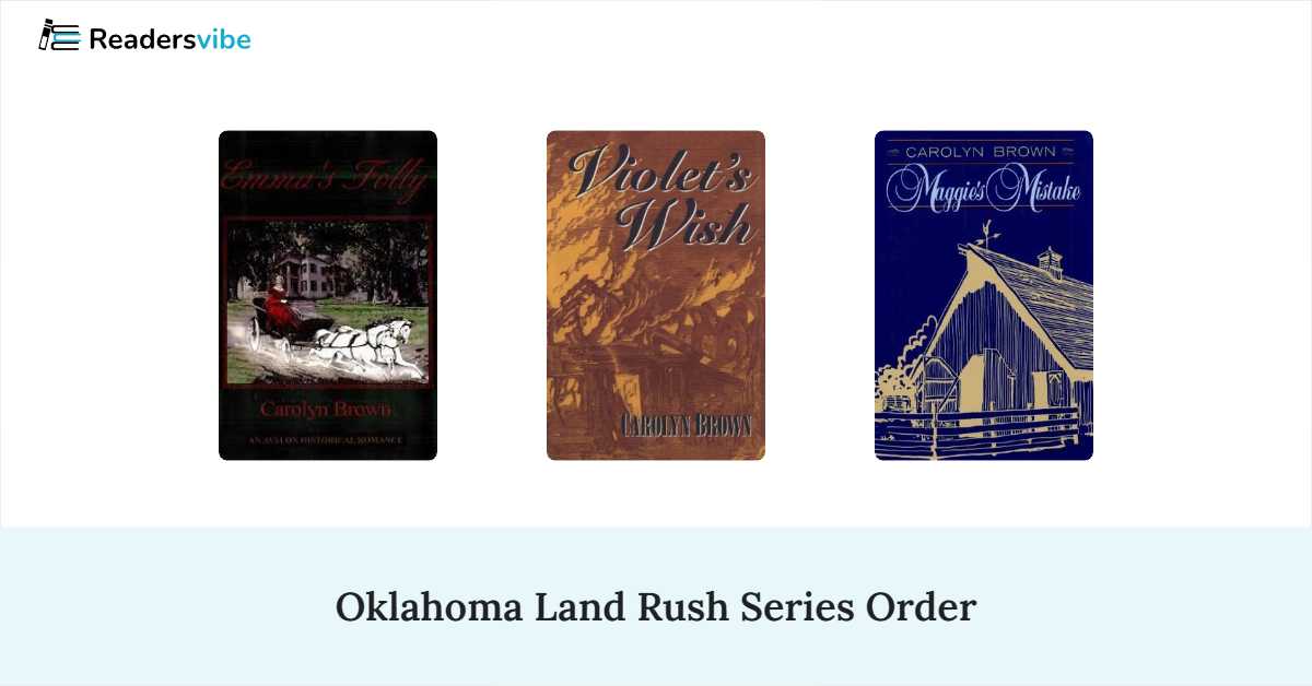 Oklahoma Land Rush Book Series In Order (4 Books)