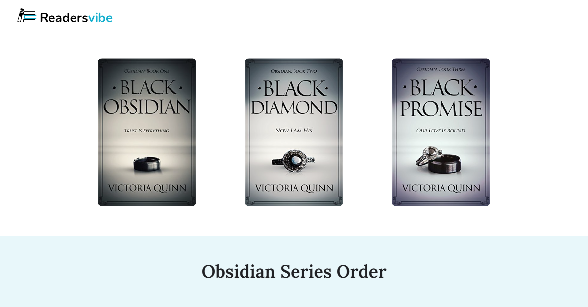 Obsidian Book Series In Order (4 Books)