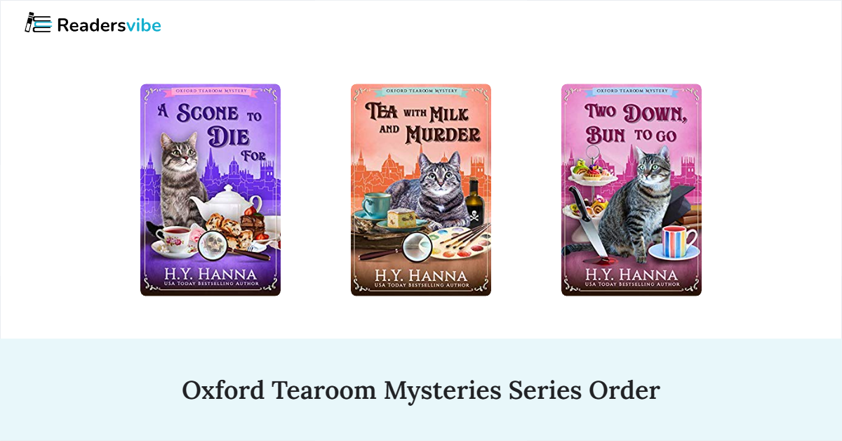 Oxford Tearoom Mysteries Book Series In Order (12 Books)