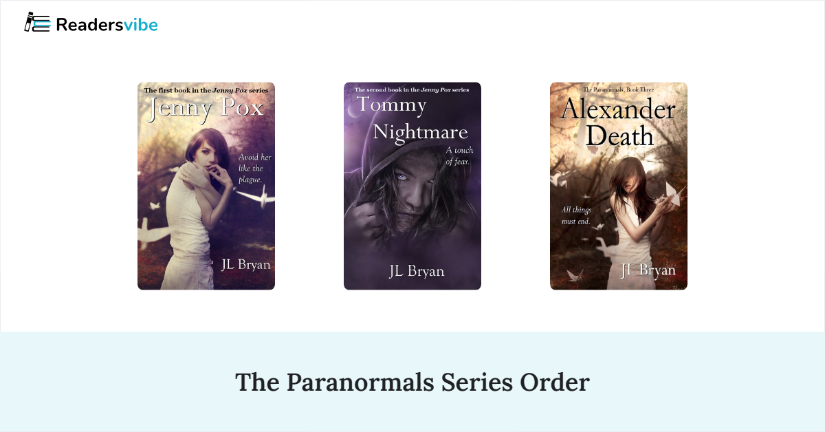 The Paranormals Book Series In Order (4 Books)