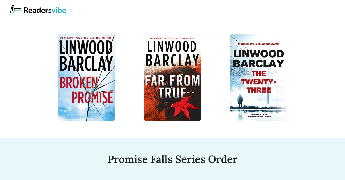Promise Falls Book Series In Order (4 Books)