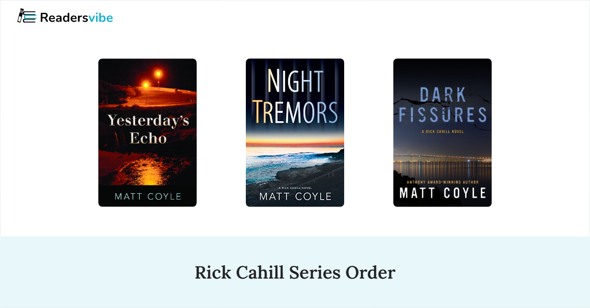 Rick Cahill Book Series In Order (9 Books)