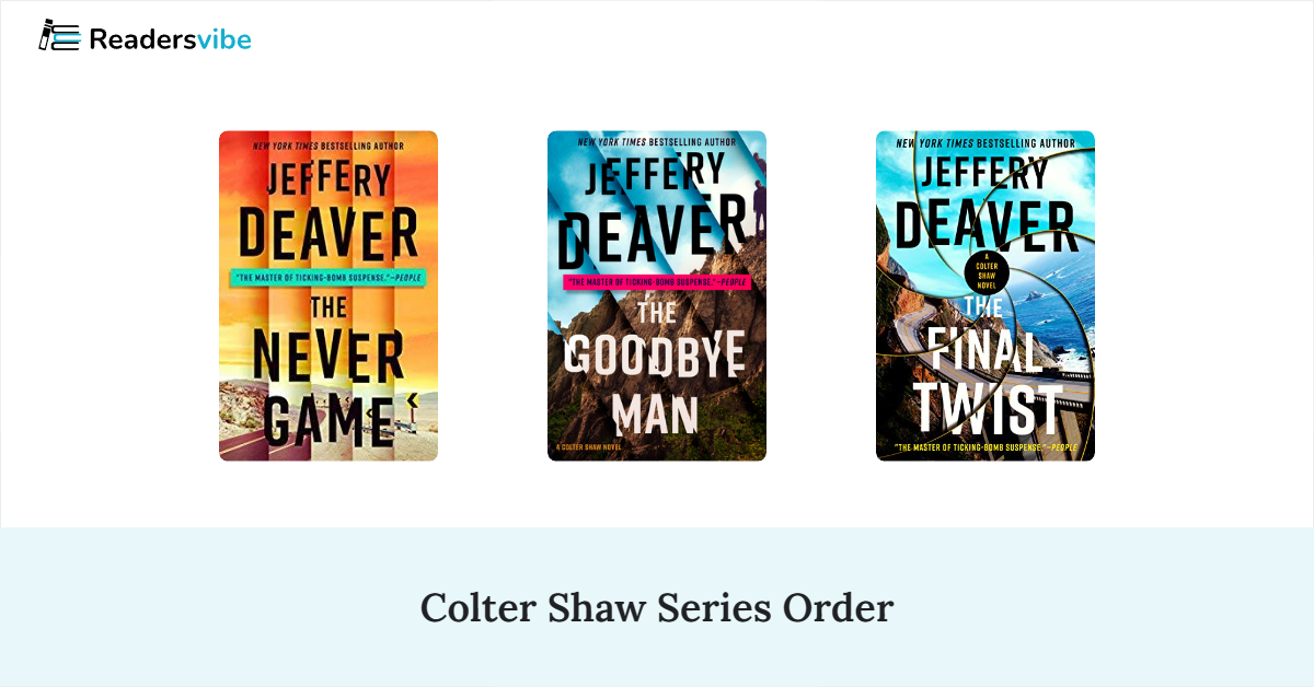 Colter Shaw Book Series In Order (4 Books)