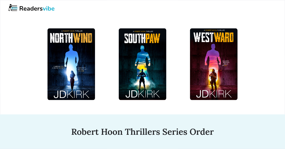 Robert Hoon Thrillers Book Series In Order (4 Books)