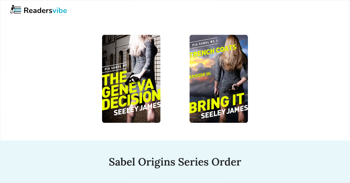 Sabel Origins Book Series In Order (2 Books)