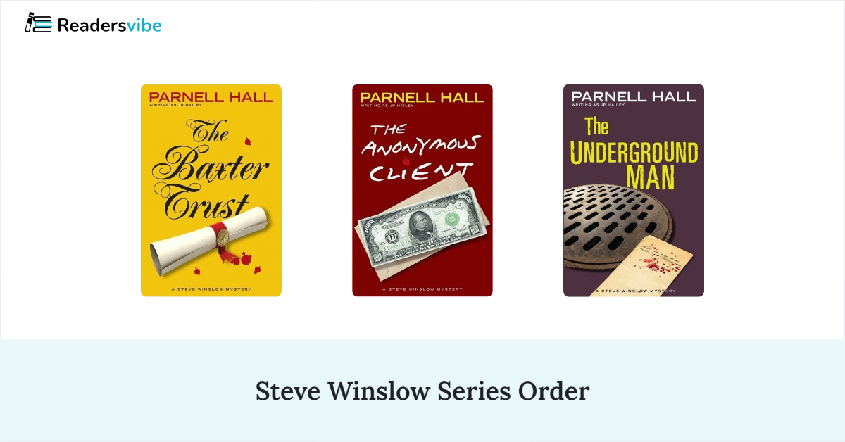 Steve Winslow Book Series In Order (6 Books)