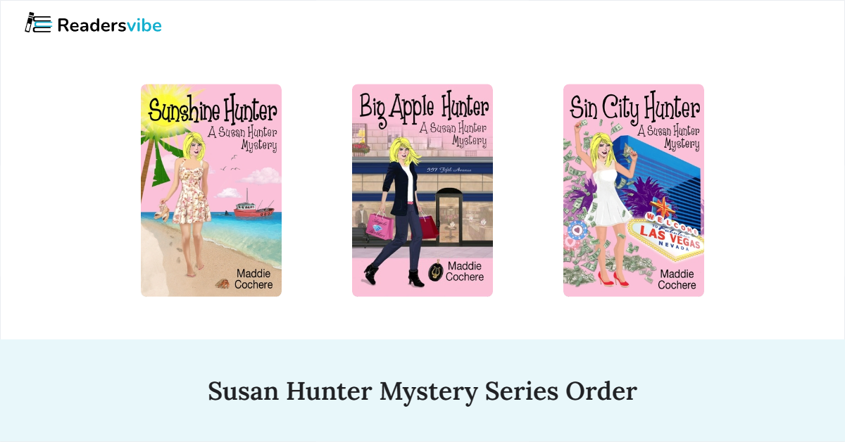 Susan Hunter Mystery Book Series In Order (7 Books)