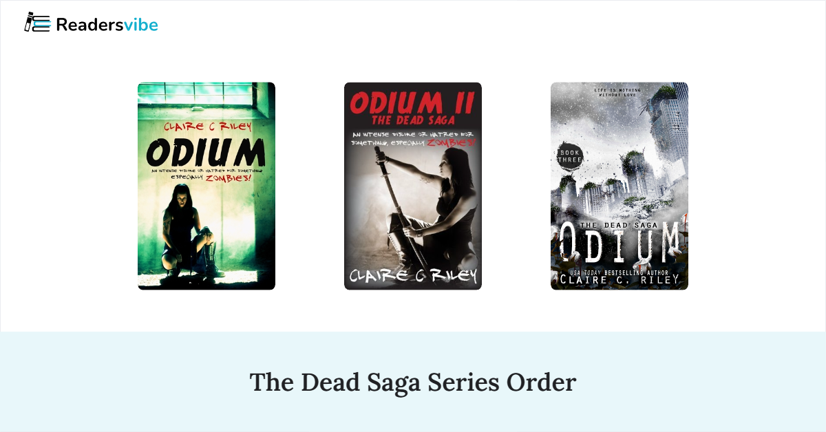 The Dead Saga Book Series In Order (7 Books)