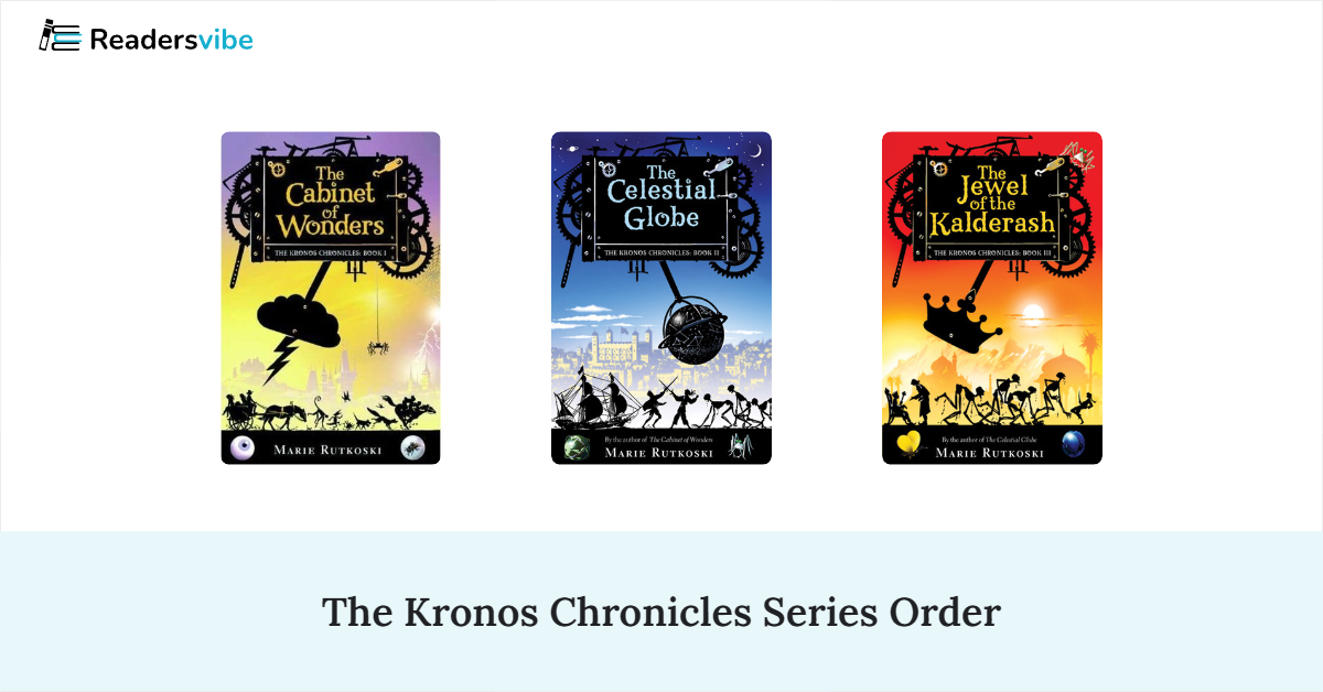 The Kronos Chronicles Book Series In Order (3 Books)