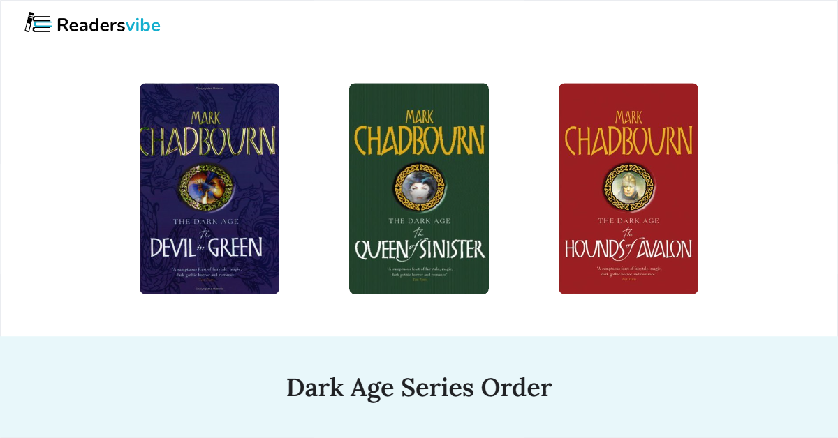 Dark Age Book Series In Order (3 Books)