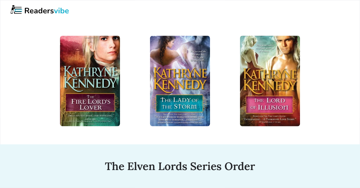 The Elven Lords Book Series In Order (4 Books)