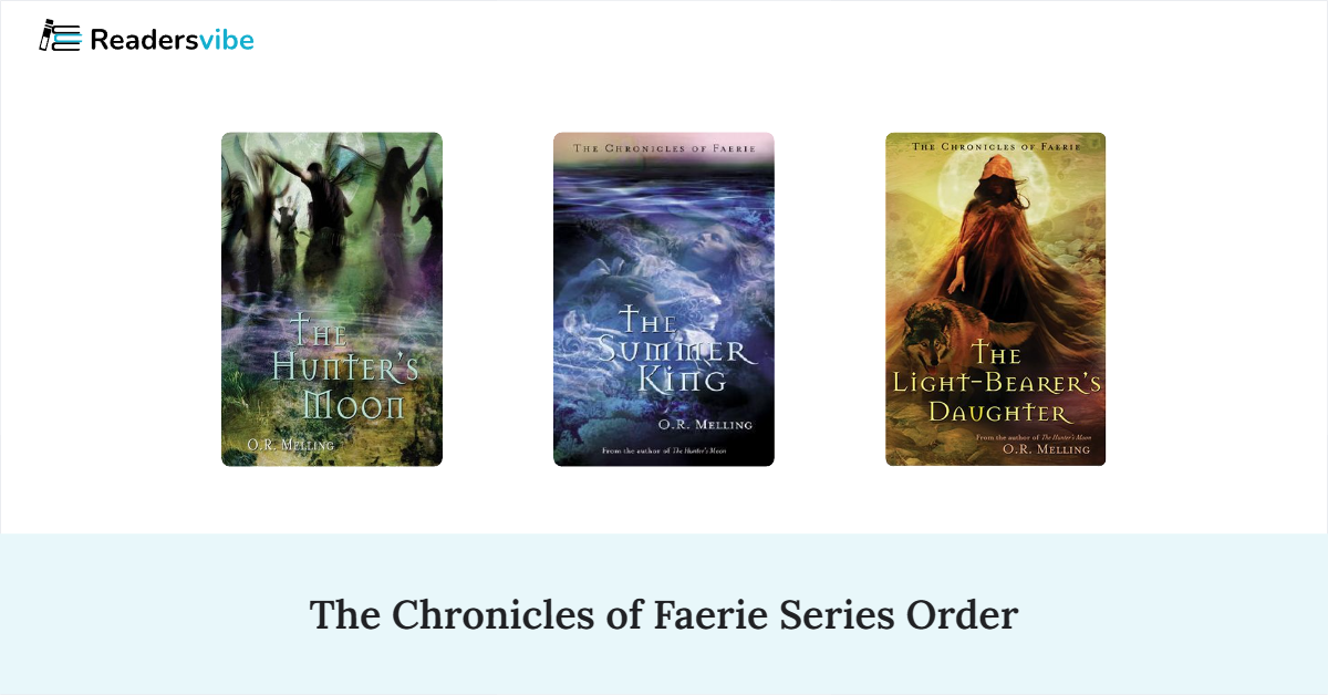 The Chronicles of Faerie Book Series In Order (4 Books)