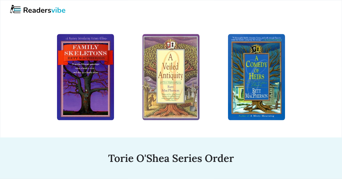 Torie O'Shea Book Series In Order (12 Books)