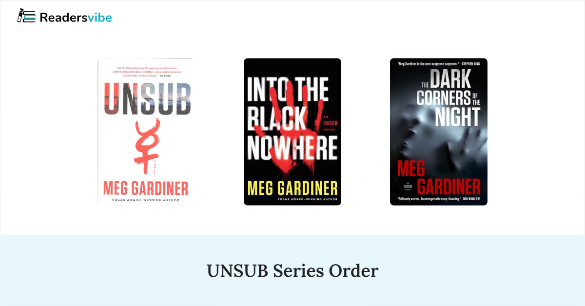 UNSUB Book Series In Order (4 Books)