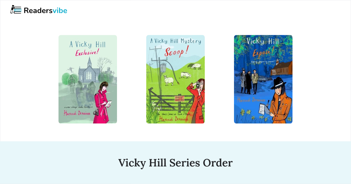 Vicky Hill Book Series In Order (5 Books)