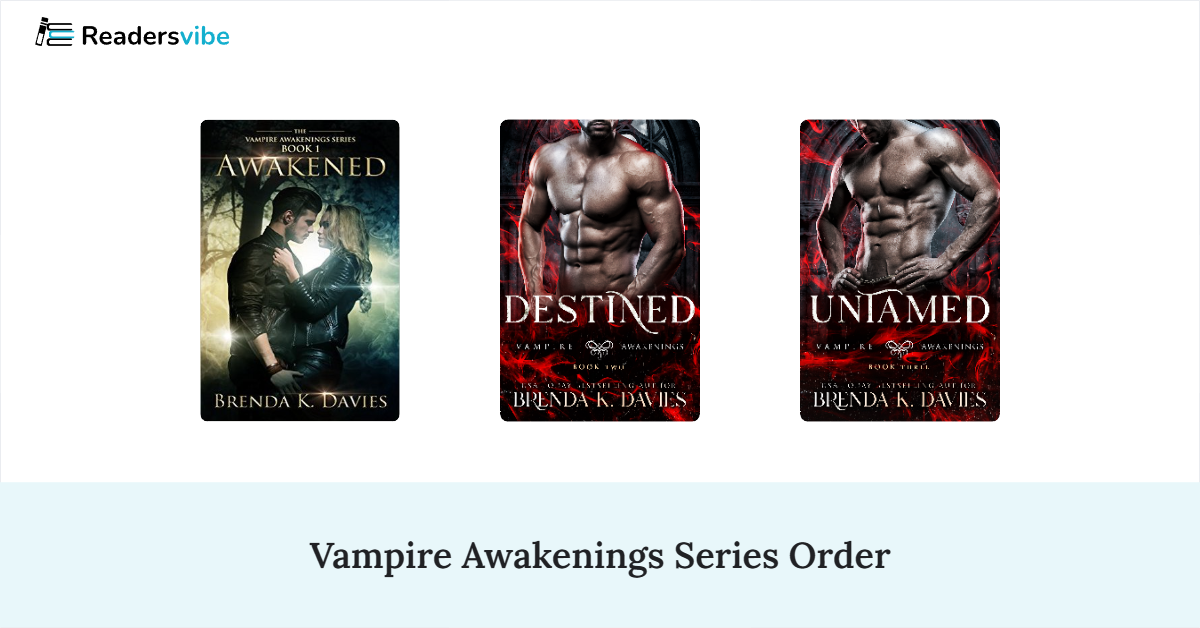 Vampire Awakenings Book Series In Order (12 Books)