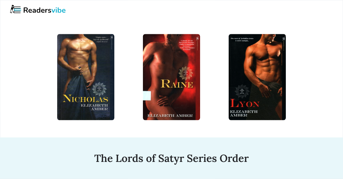 The Lords of Satyr Book Series In Order (7 Books)