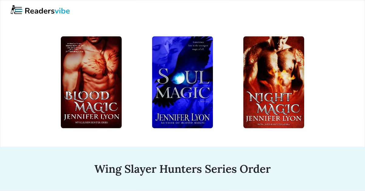Wing Slayer Hunters Book Series In Order (5 Books)
