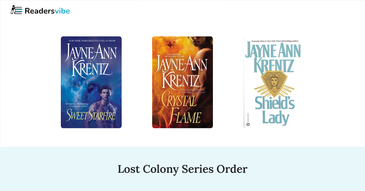 Lost Colony Book Series In Order (3 Books)