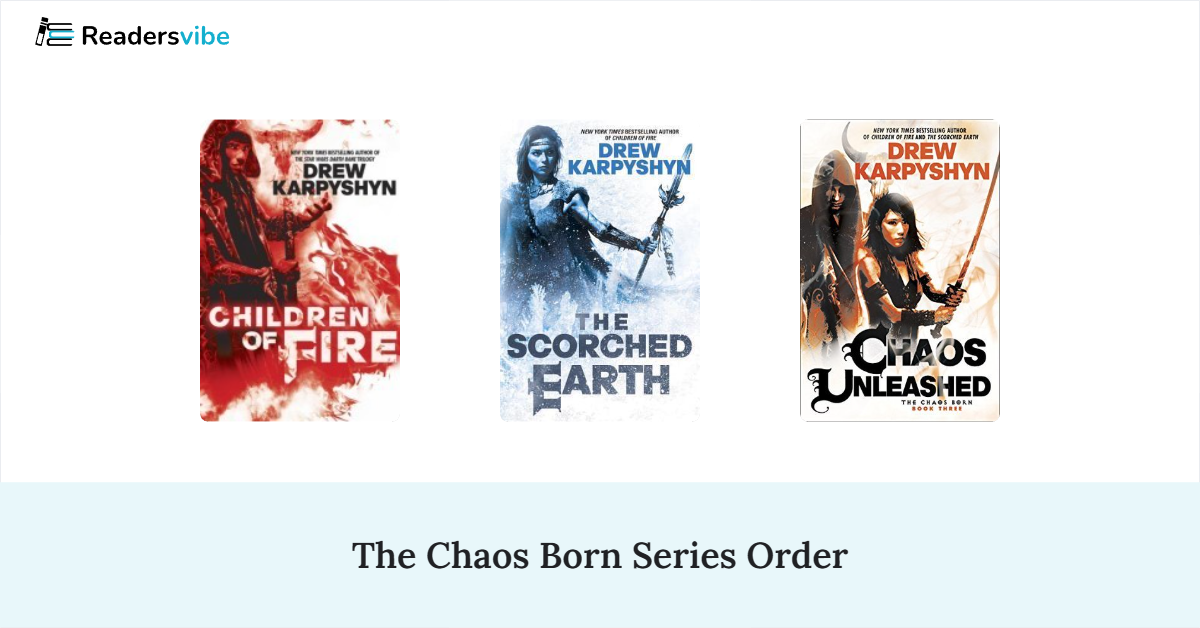 The Chaos Born Book Series In Order (3 Books)