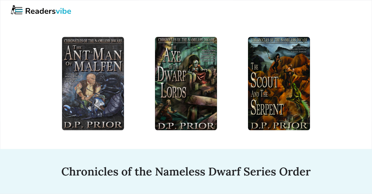Chronicles of the Nameless Dwarf Book Series In Order (5 Books)
