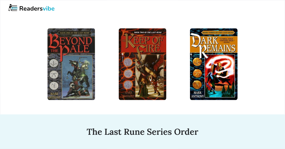 The Last Rune Book Series In Order (6 Books)