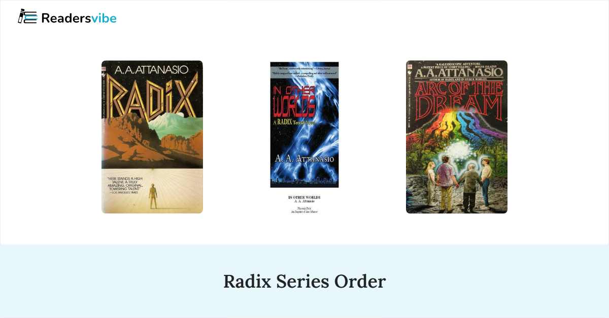 Radix Book Series In Order (4 Books)
