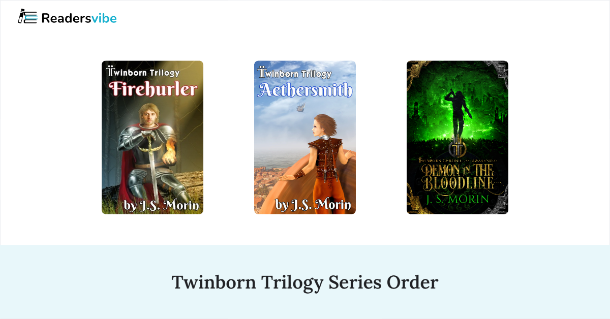 Twinborn Trilogy Book Series In Order (3 Books)