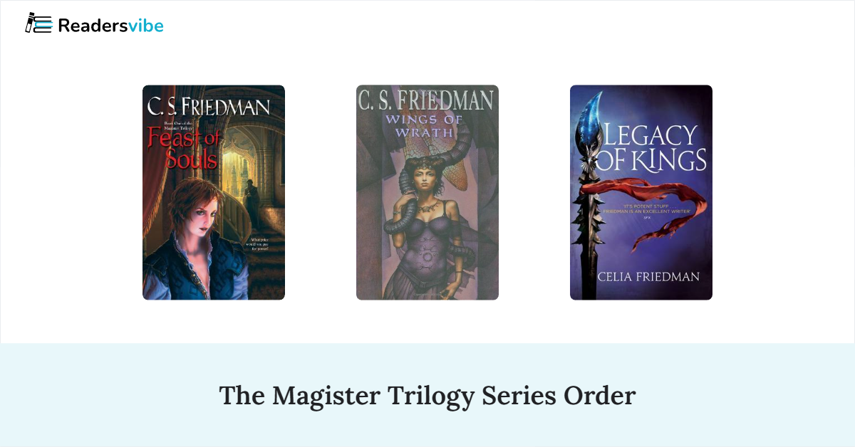 The Magister Trilogy Book Series In Order (3 Books)