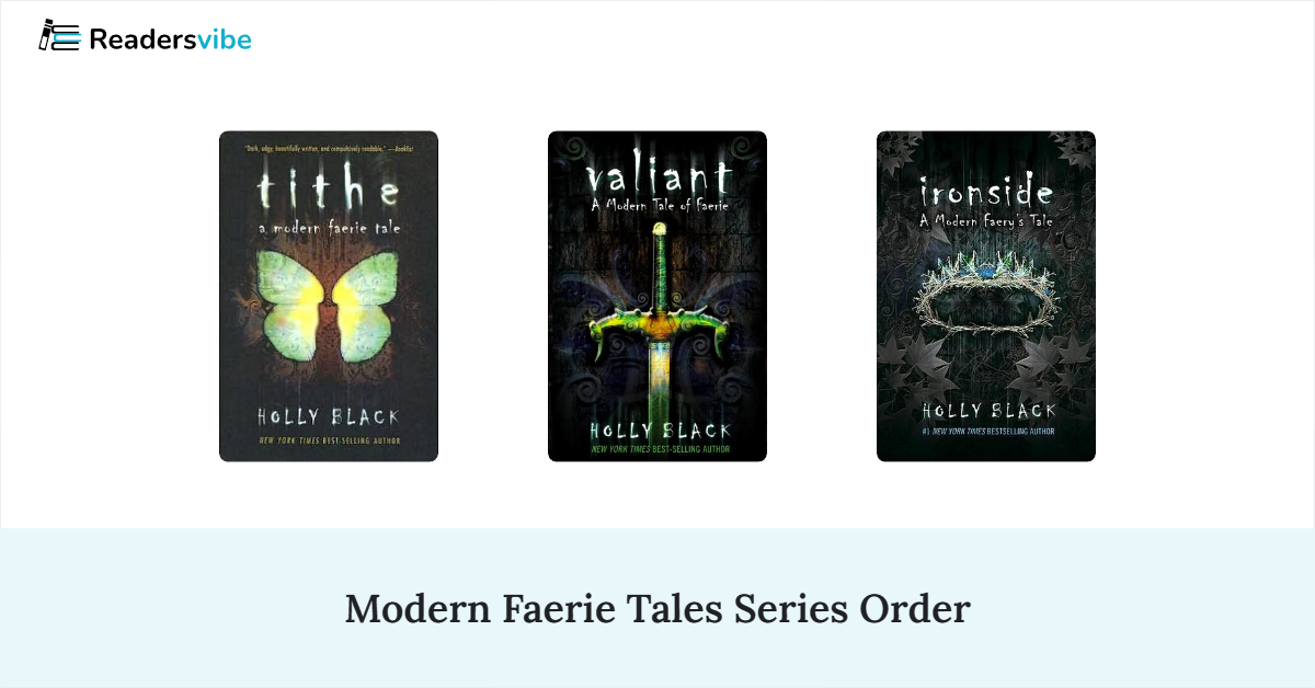 Modern Faerie Tales Book Series In Order (3 Books)