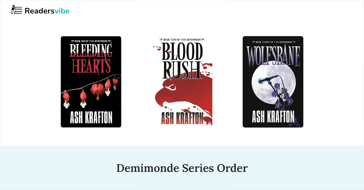 Demimonde Book Series In Order (3 Books)