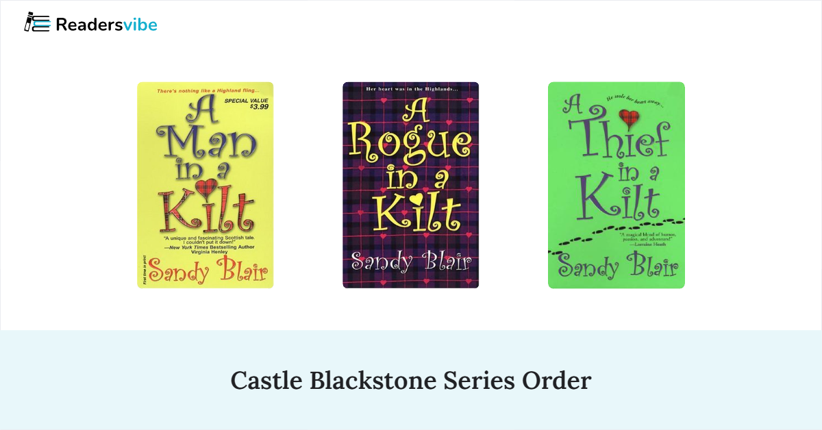 Castle Blackstone Book Series In Order (4 Books)