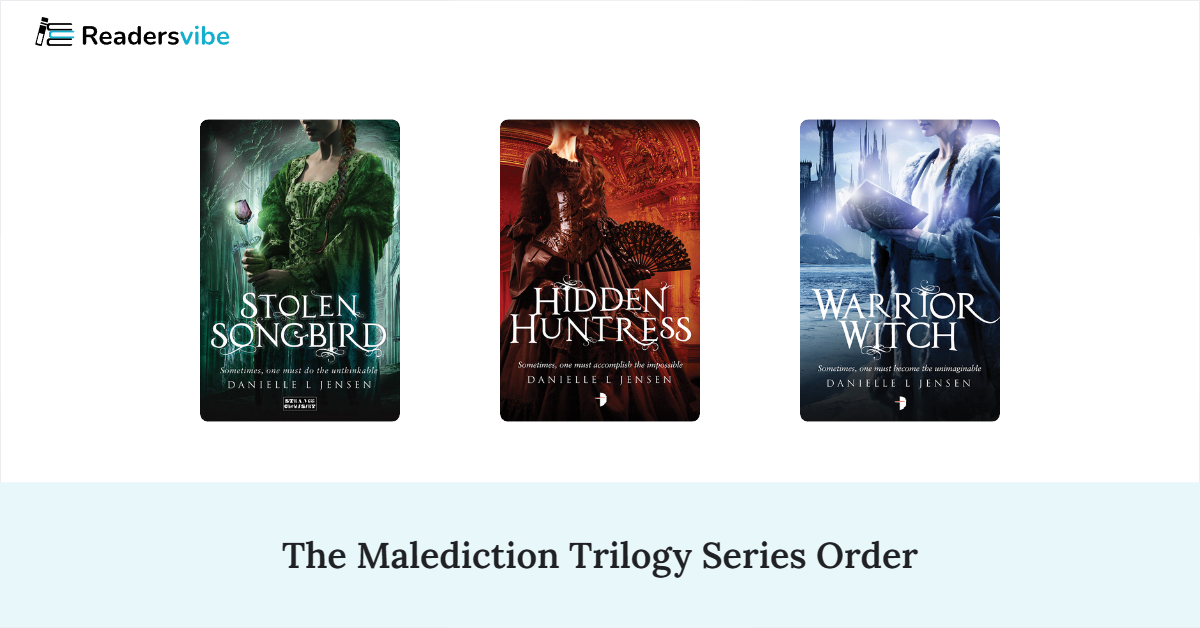 The Malediction Trilogy Book Series In Order (3 Books)