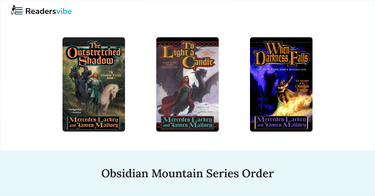 Obsidian Mountain Book Series In Order (3 Books)