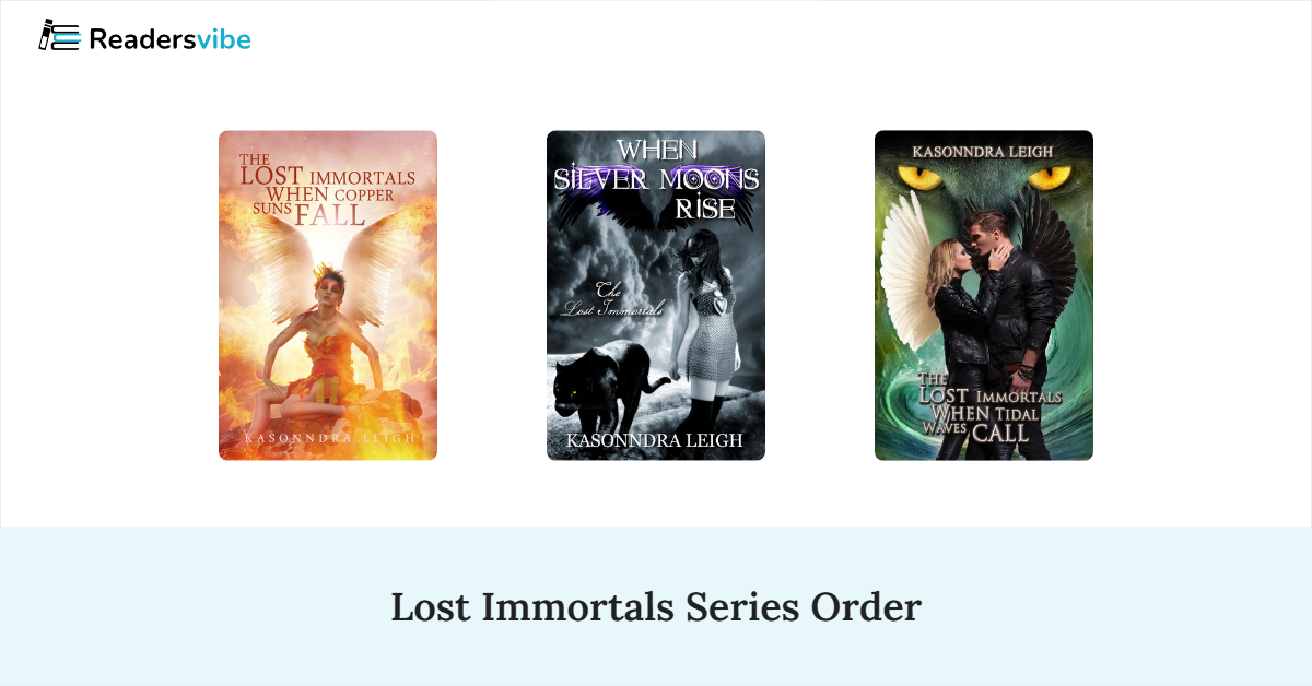 Lost Immortals Book Series In Order (3 Books)