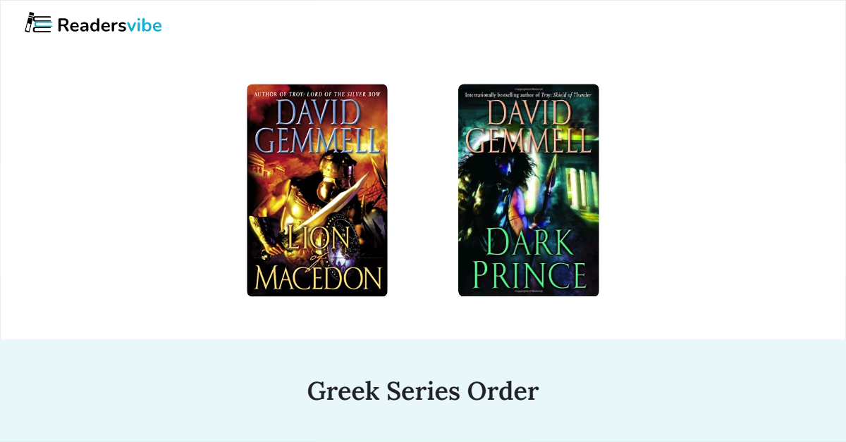 Greek Book Series In Order (2 Books)