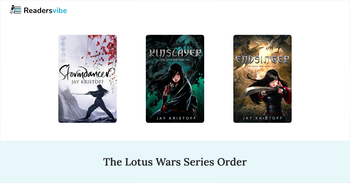 The Lotus Wars Book Series In Order (3 Books)