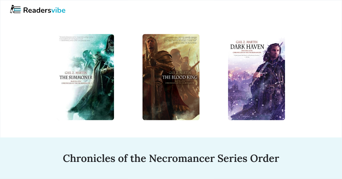 Chronicles of the Necromancer Book Series In Order (4 Books)