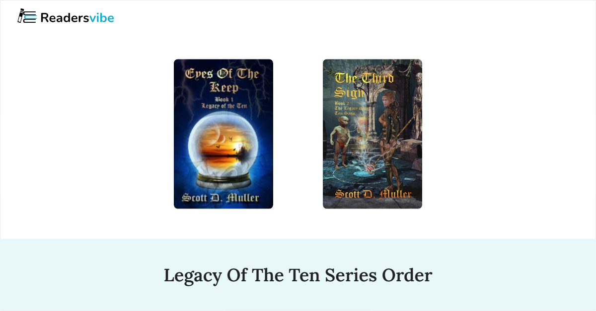 Legacy Of The Ten Book Series In Order (2 Books)
